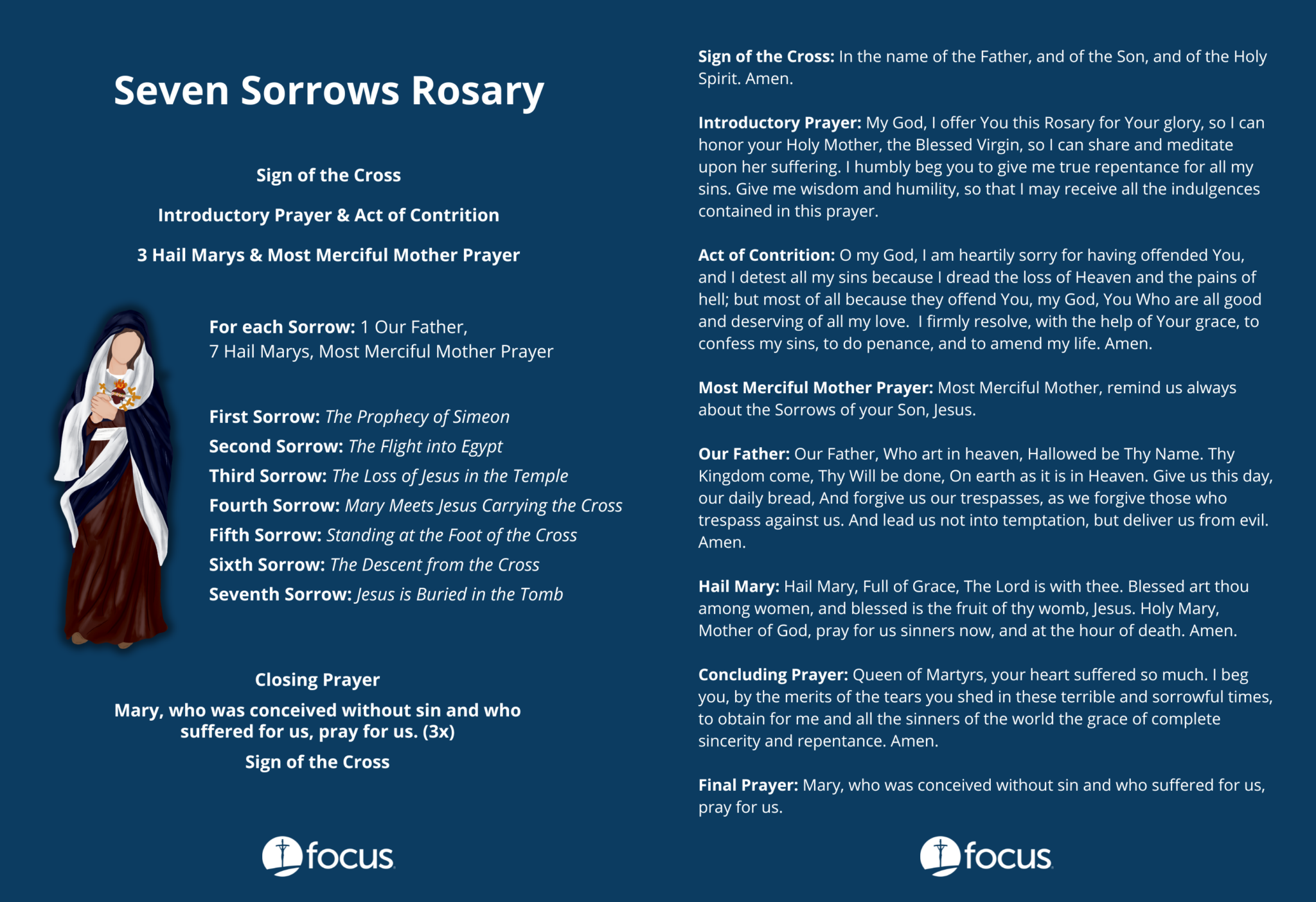 Our Lady of Sorrows Part 1 - FOCUS Equip